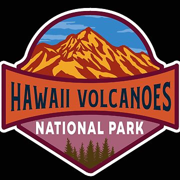 "Hawaii Volcanoes National Park" Sticker for Sale by Nature-spirit ...