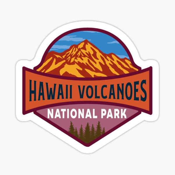 "Hawaii Volcanoes National Park" Sticker for Sale by Nature-spirit ...