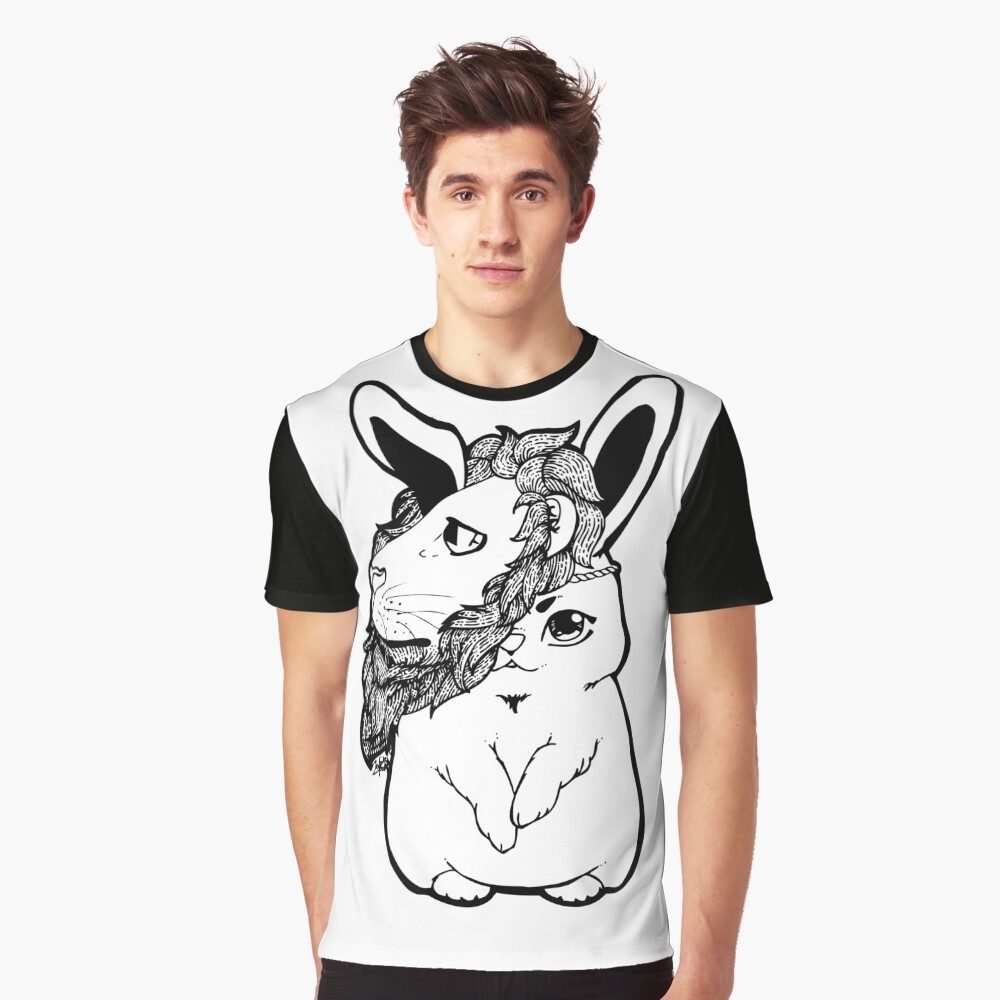 "Rabbit with a Lion Mask" Art Board Print for Sale by ZaryaKiqo | Redbubble