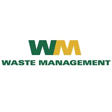 "WASTE MANAGEMENT LOGO" Sticker for Sale by signiquitatis | Redbubble
