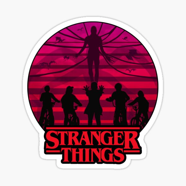 "Stranger Things retrowave Vecna" Sticker for Sale by Vitaliy Klimenko ...