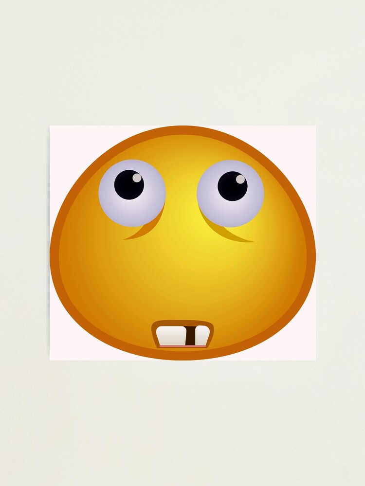 Shocked Smiley Memes Shocked Emoticon" By Ana Santos Mostphotos