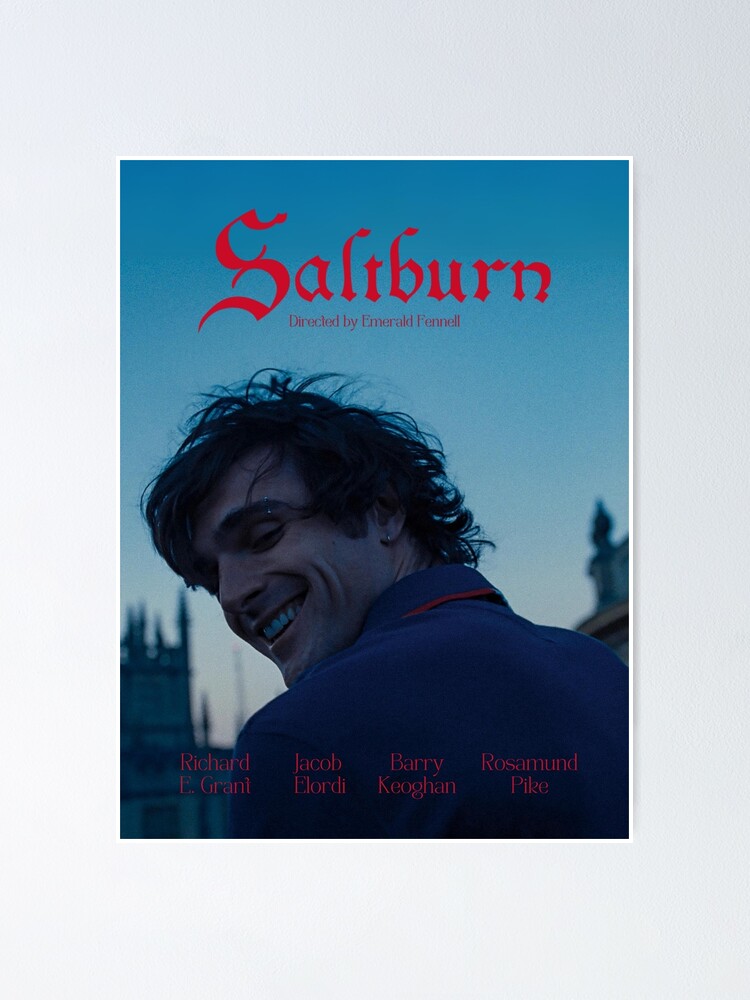 "Saltburn 2023 film A24" Poster for Sale by Dreamy Designs | Redbubble