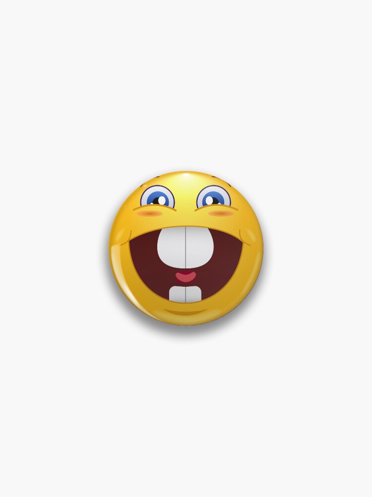 "Happy Emoji Meme" Pin for Sale by shlaboza | Redbubble