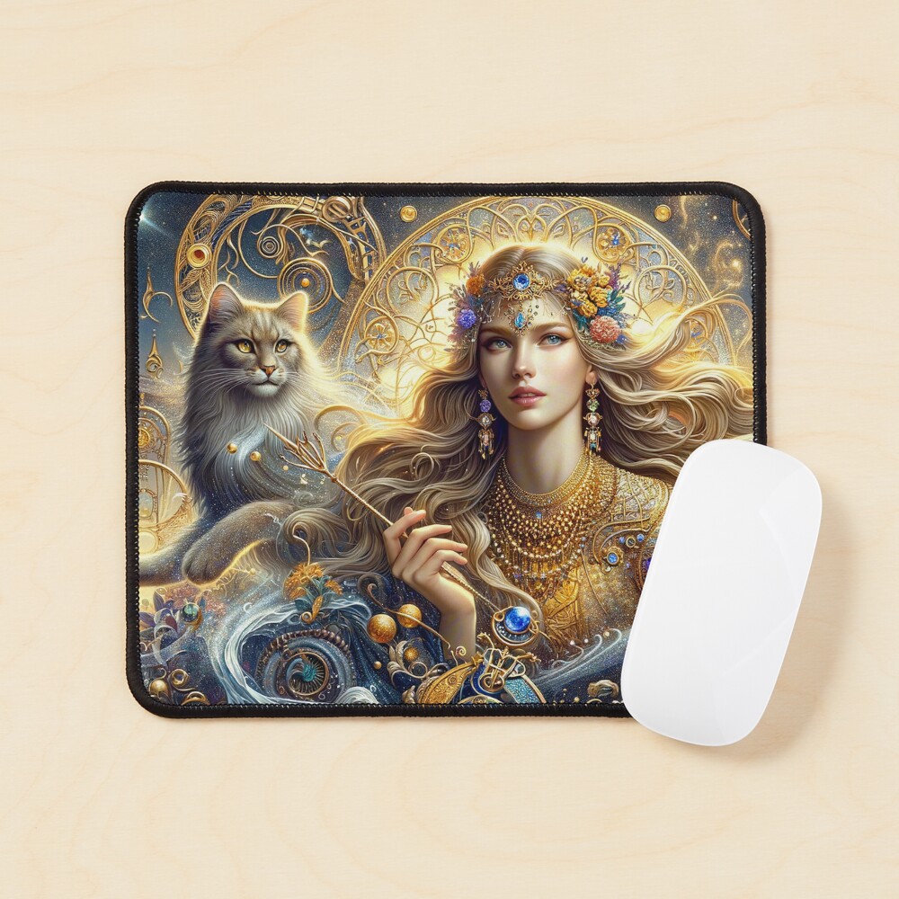 "Freya and her companions: The sublime goddess of love and beauty ...