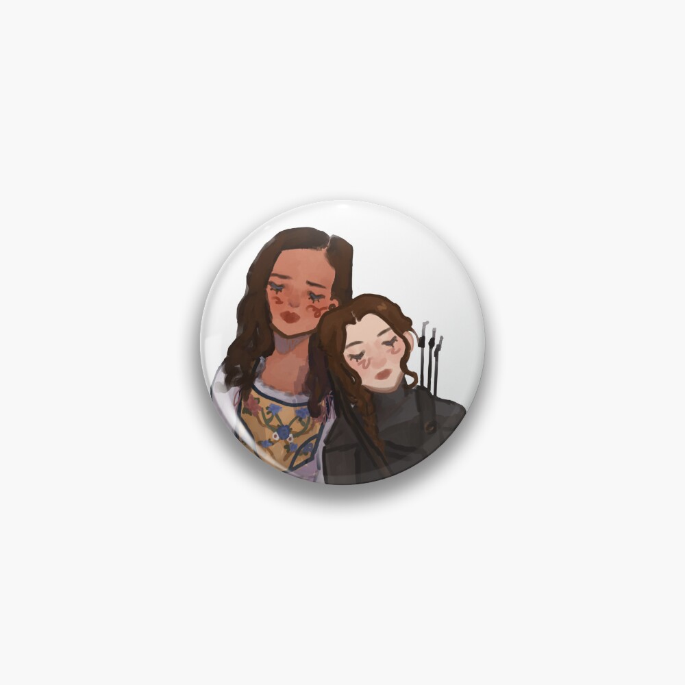 "lucy gray and katniss " Sticker for Sale by cowboylikebee4 | Redbubble