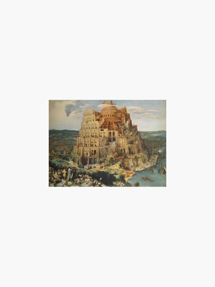 "Tower Of Babel Sticker" Sticker for Sale by Gstar94 | Redbubble