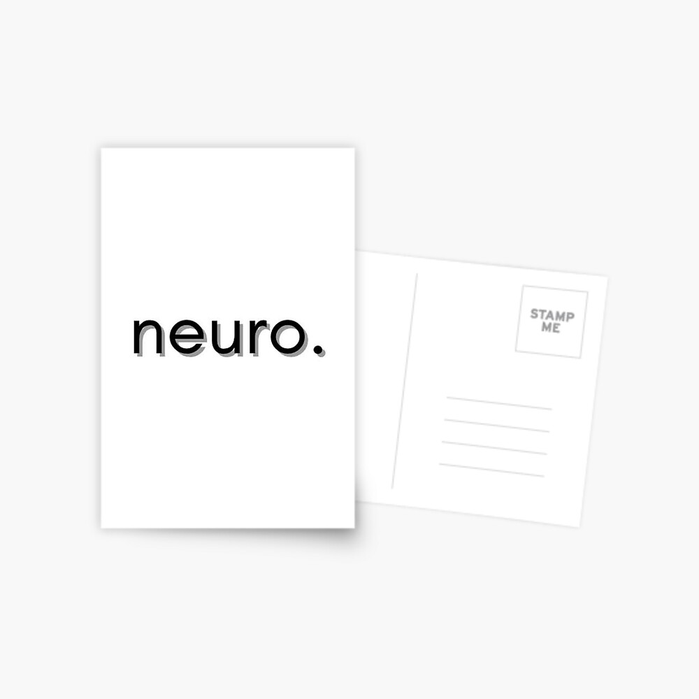 "Neuro text Neuroscience" Sticker for Sale by bcnsauwin | Redbubble
