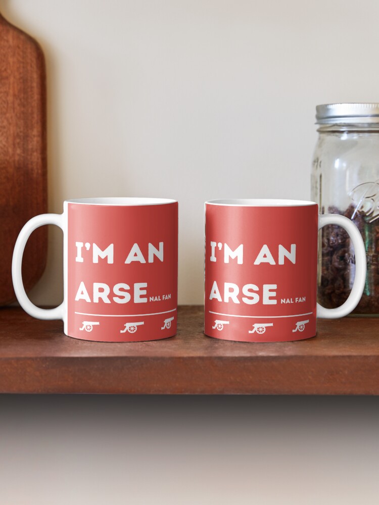 "Arsenal Funny Football Mug" Coffee Mug for Sale by SimpleSports ...