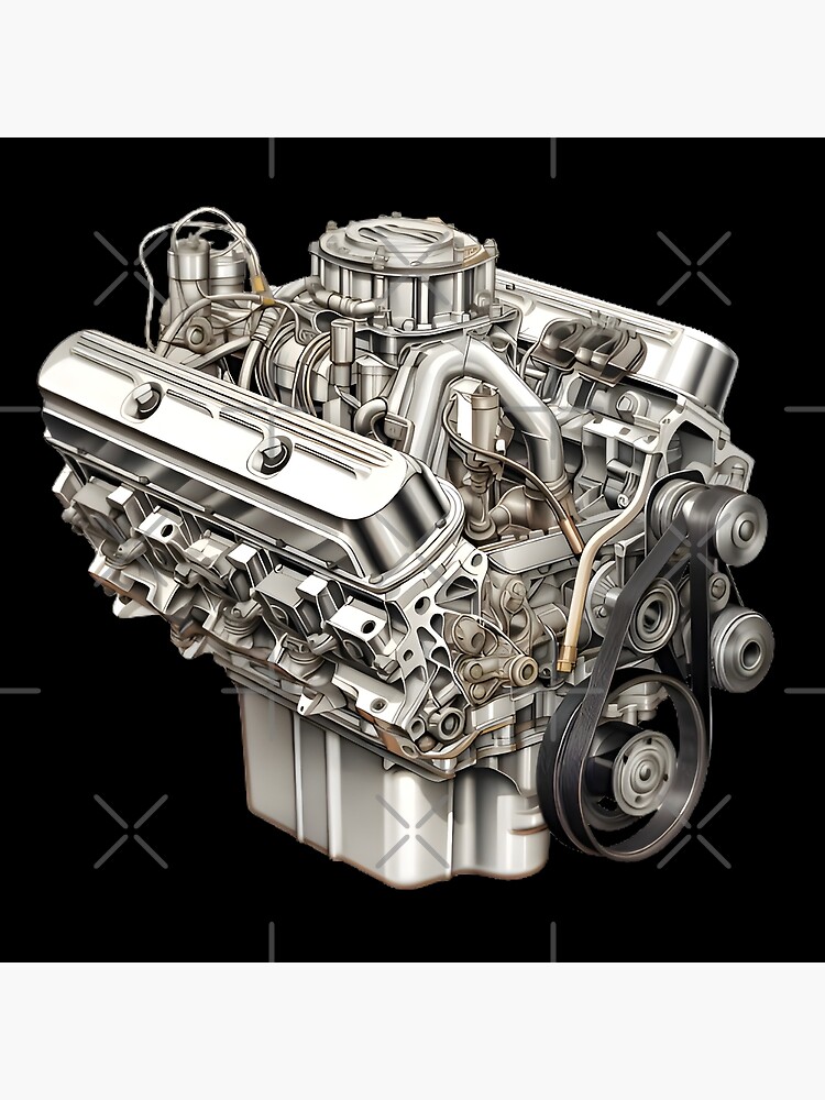 "American Muscle V8 ENGINE " Poster for Sale by Xpert Racer | Redbubble