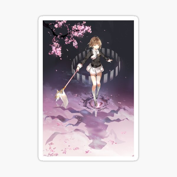 "Sakura" Sticker for Sale by MaurineDonore | Redbubble