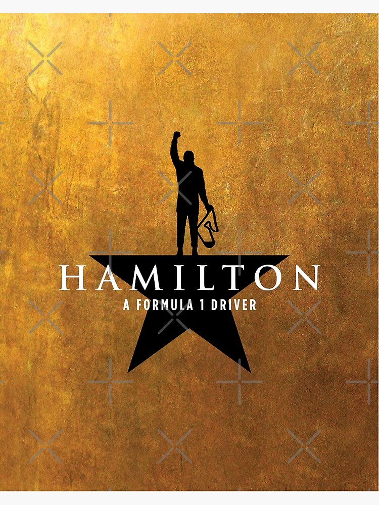 "Hamilton - Large Title and Slogan (Raised Fist) | " Poster for Sale by ...