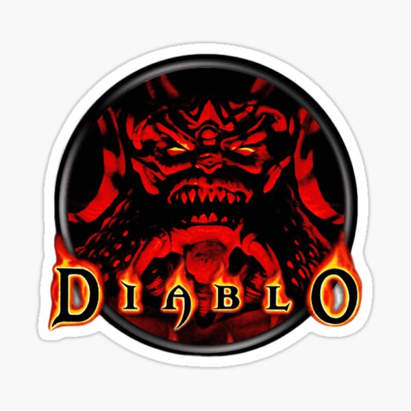 "Diablo 4" Sticker for Sale by sashakolesnik | Redbubble