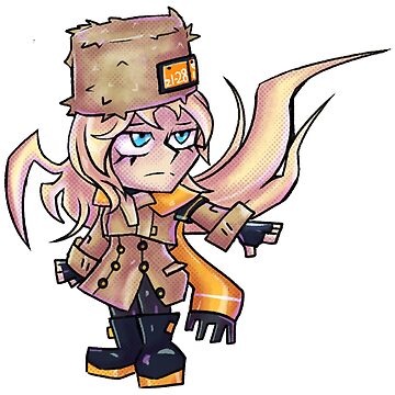 "Millia Rage Chibi guilty gear inspired" Sticker for Sale by ...