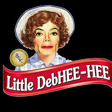"Little DebHee Hee " Sticker for Sale by obstinator | Redbubble