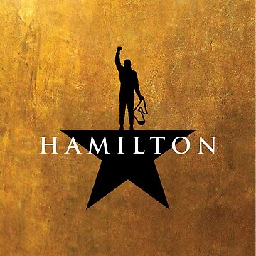 "Hamilton - Large Title (Raised Fist) | " Poster for Sale by ...