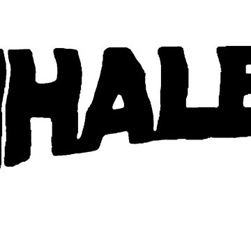 "Inhaler Band Logo" Sticker for Sale by angiegarippa | Redbubble