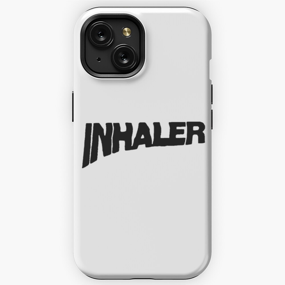 "Inhaler Band Logo" Sticker for Sale by angiegarippa | Redbubble