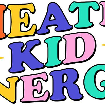 "Theatre Kid Energy Sticker" Sticker for Sale by morgaaaanm | Redbubble