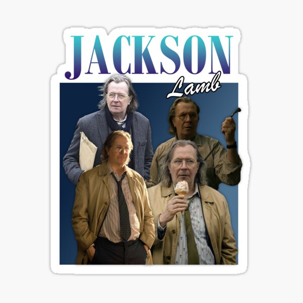 "Jackson Lamb" Sticker for Sale by ohemgeeorgia | Redbubble