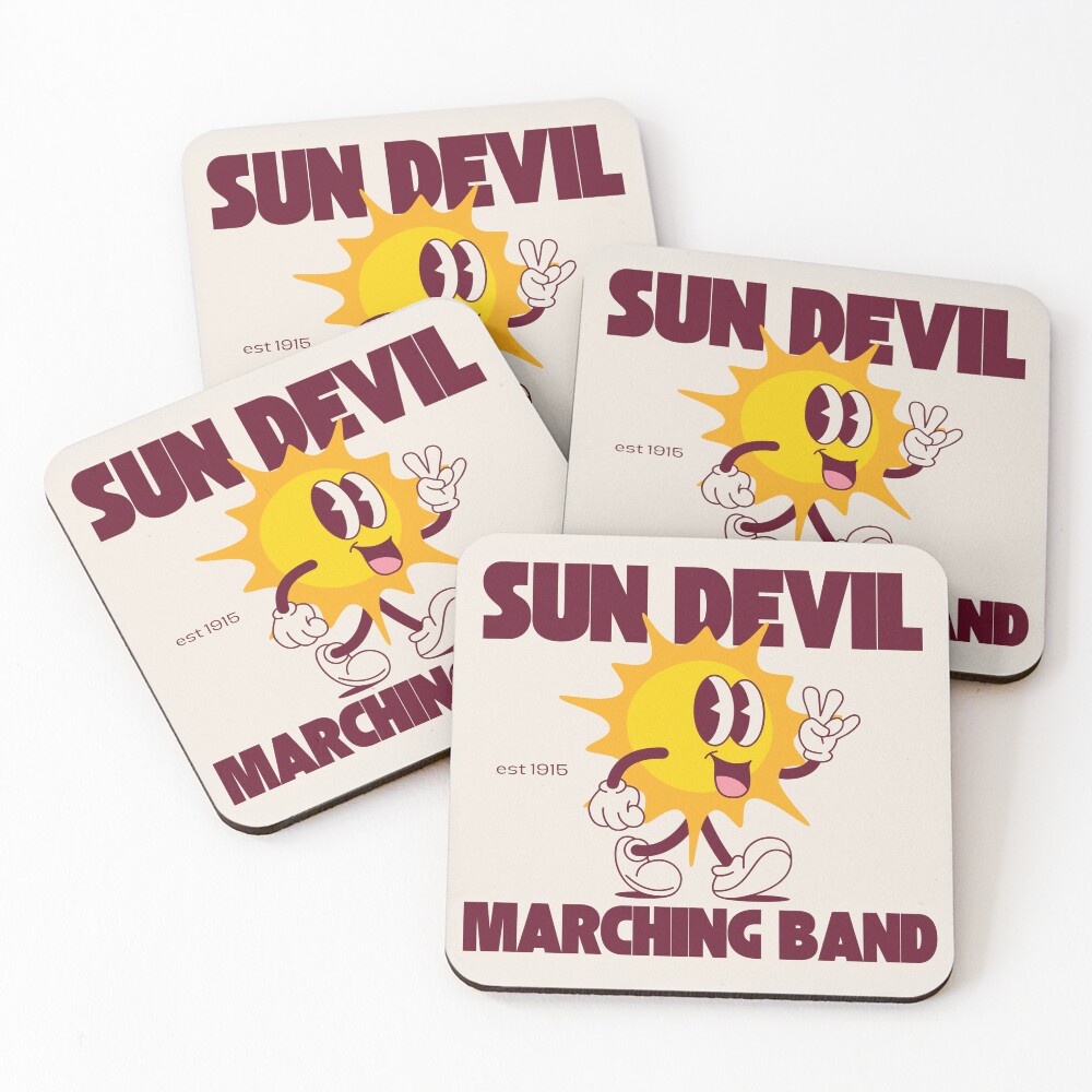 "Sun Devil Marching Band" Sticker for Sale by Beta-Omicron | Redbubble