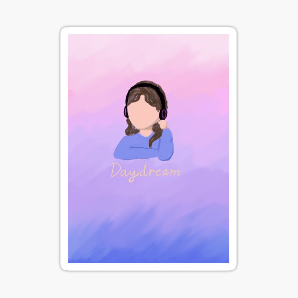 "A Daydream" Sticker for Sale by MangoWifi831 | Redbubble