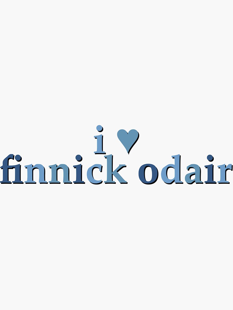 "i love finnick odair " Sticker for Sale by sunsetseasons | Redbubble