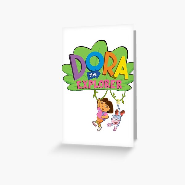 "DORA THE EXPLORER" Greeting Card for Sale by richmoolah88 | Redbubble