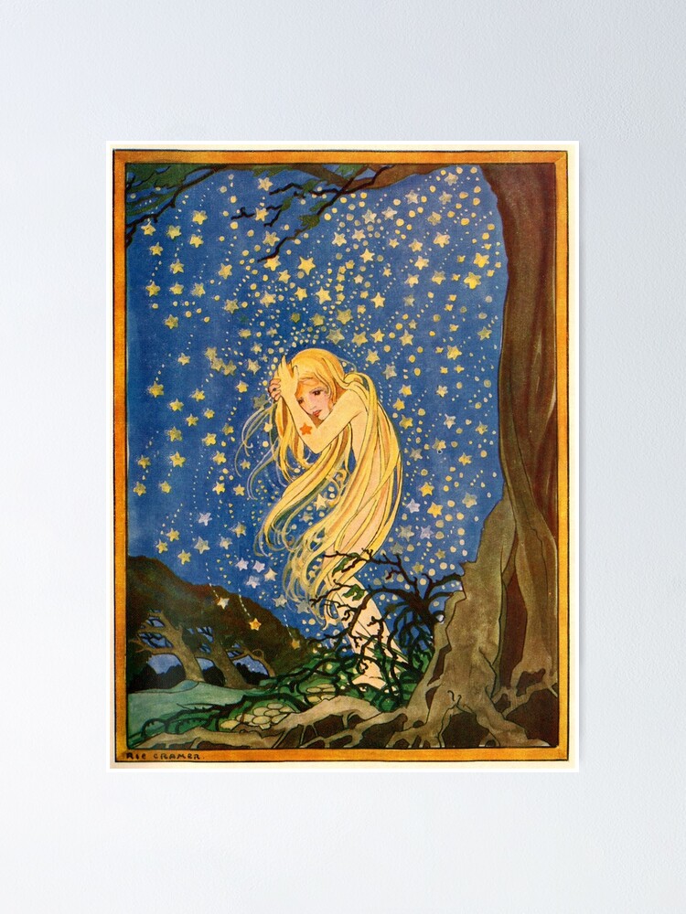 "Star Fairy - Rie Cramer" Poster for Sale by forgottenbeauty | Redbubble