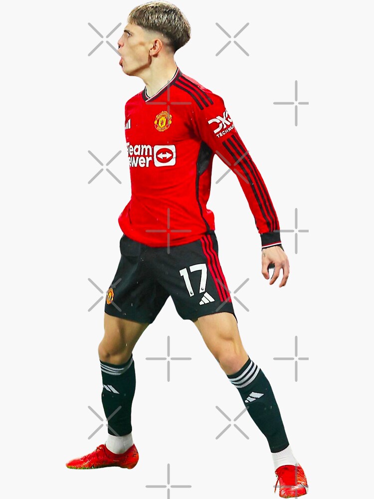 "Alejandro Garnacho Sui" Sticker for Sale by kkrenny13 | Redbubble