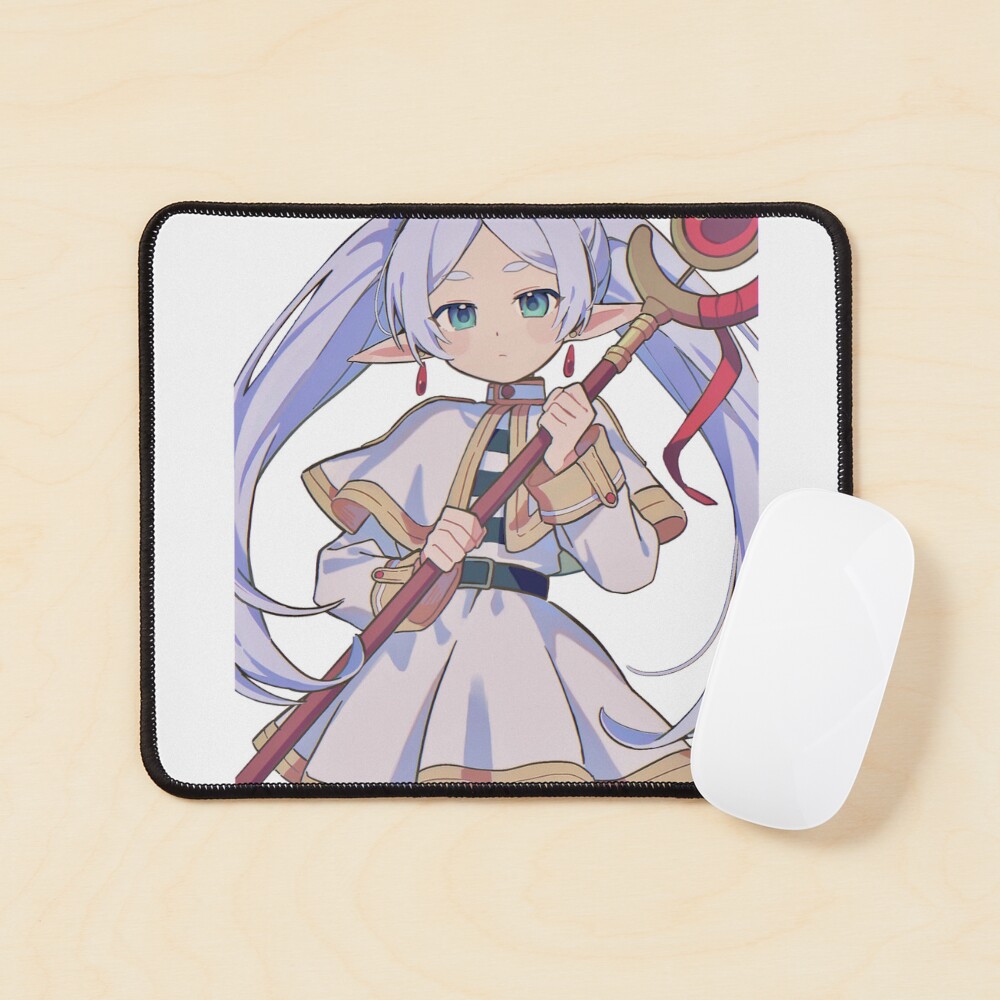 "frieren with staff" Sticker for Sale by 5Dora | Redbubble