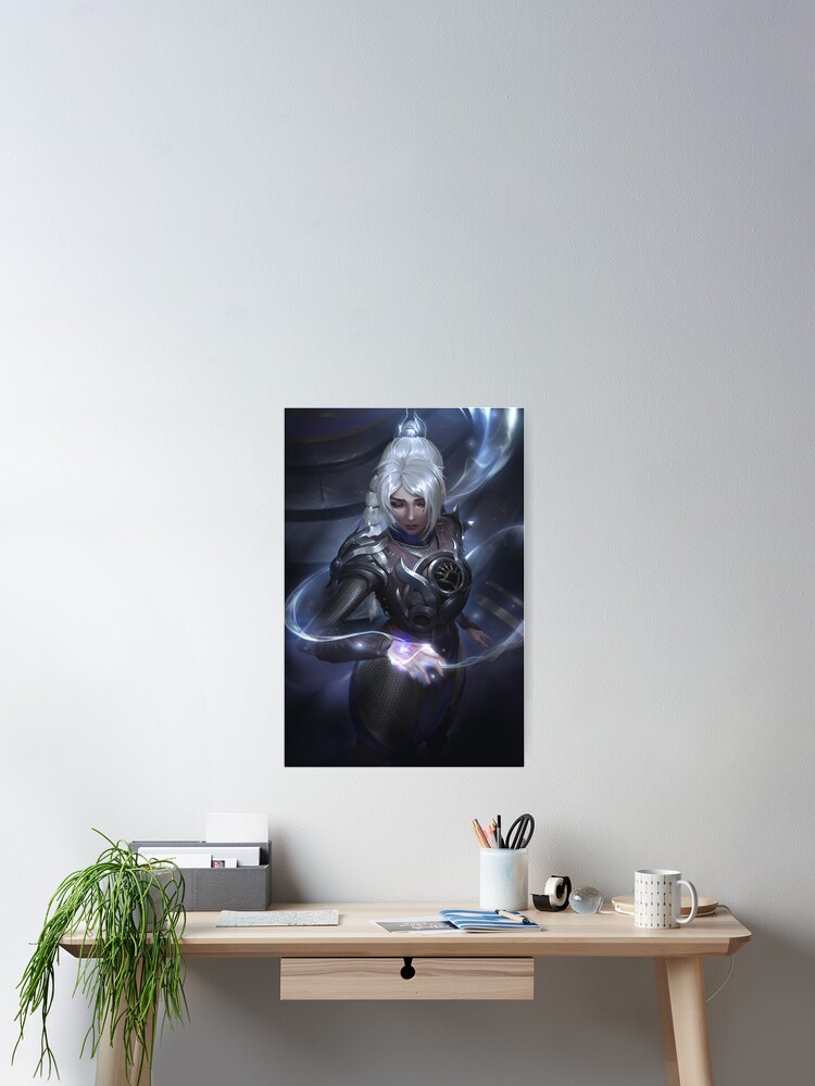 "Baldur's Gate 3 Shadowheart White Hair Painting" Poster for Sale by ...