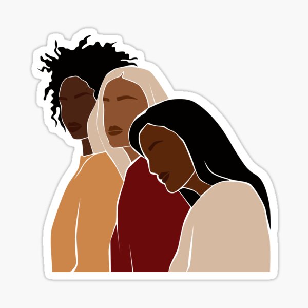 "intersectional feminism" Sticker for Sale by itswallcraft | Redbubble