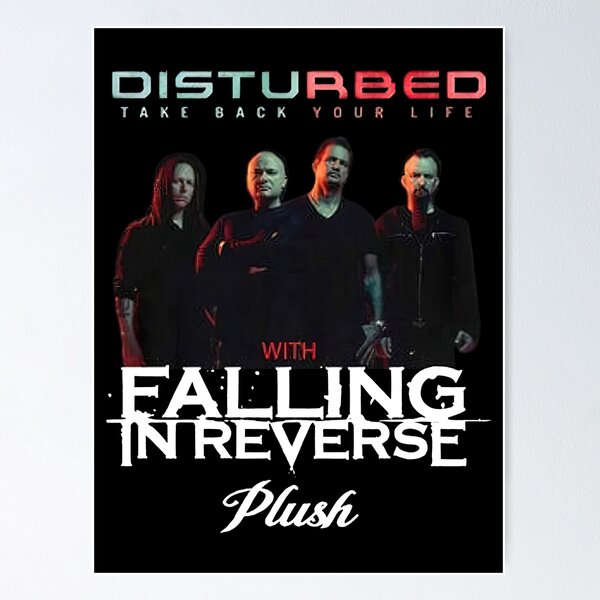 "Disturbed 2024 Tour art" Poster for Sale by Quorplix-art | Redbubble