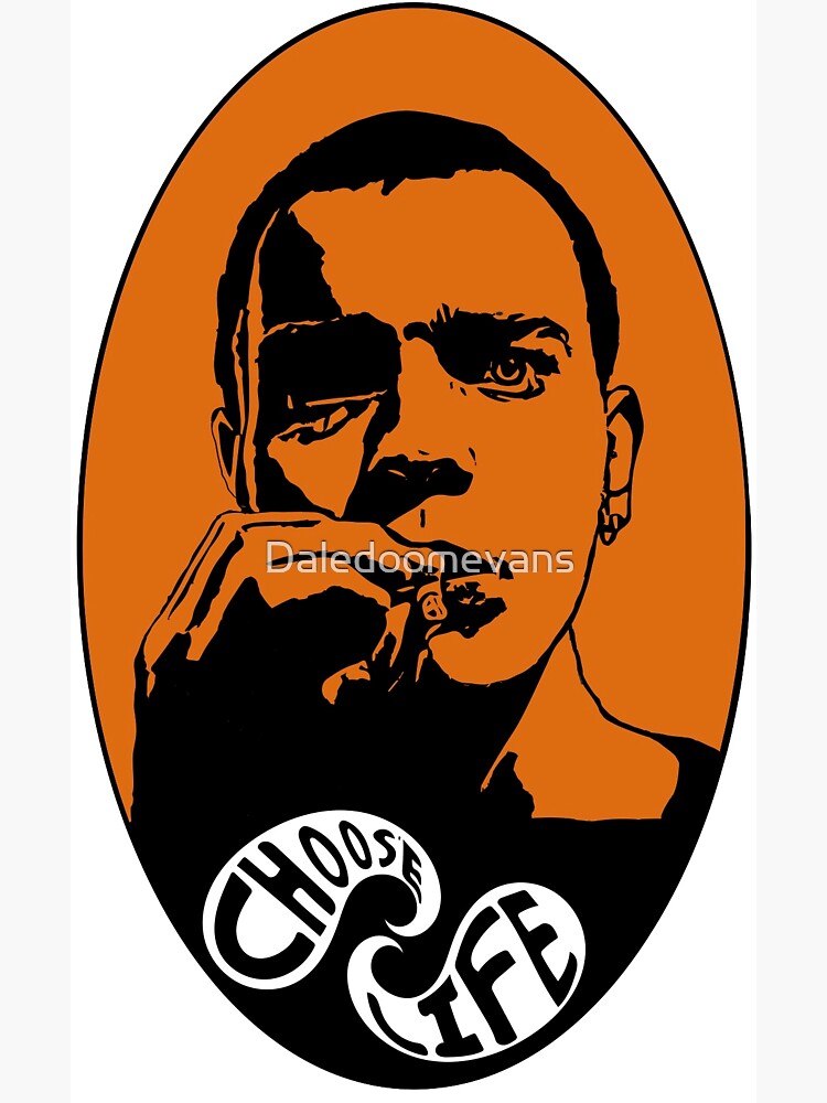 "Choose life" Sticker for Sale by Daledoomevans | Redbubble
