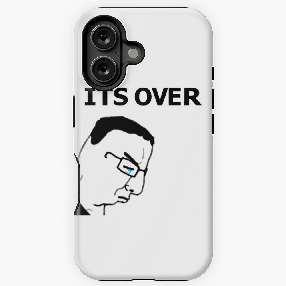 "It's Over Chud Meme" Poster for Sale by TeesByPatrick | Redbubble