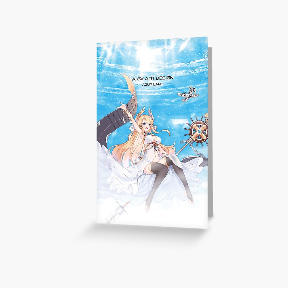 Victorious》 Azur Lane || HMS Royal Navy" Greeting Card by Akw-Art ...