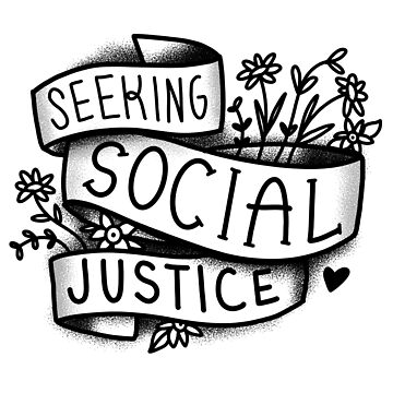 "Tattoo style Seeking social justice" Sticker for Sale by jazzydevil ...