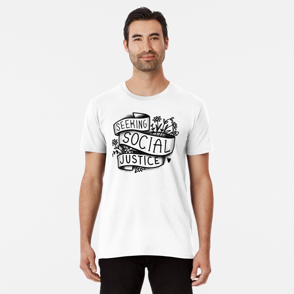 "Tattoo style Seeking social justice" Sticker for Sale by jazzydevil ...