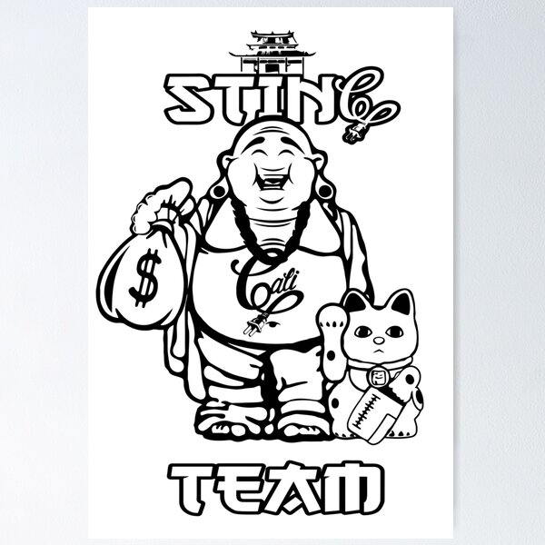 "Stinc Team Merch Not Guilty" Poster for Sale by Cameron-Gray | Redbubble