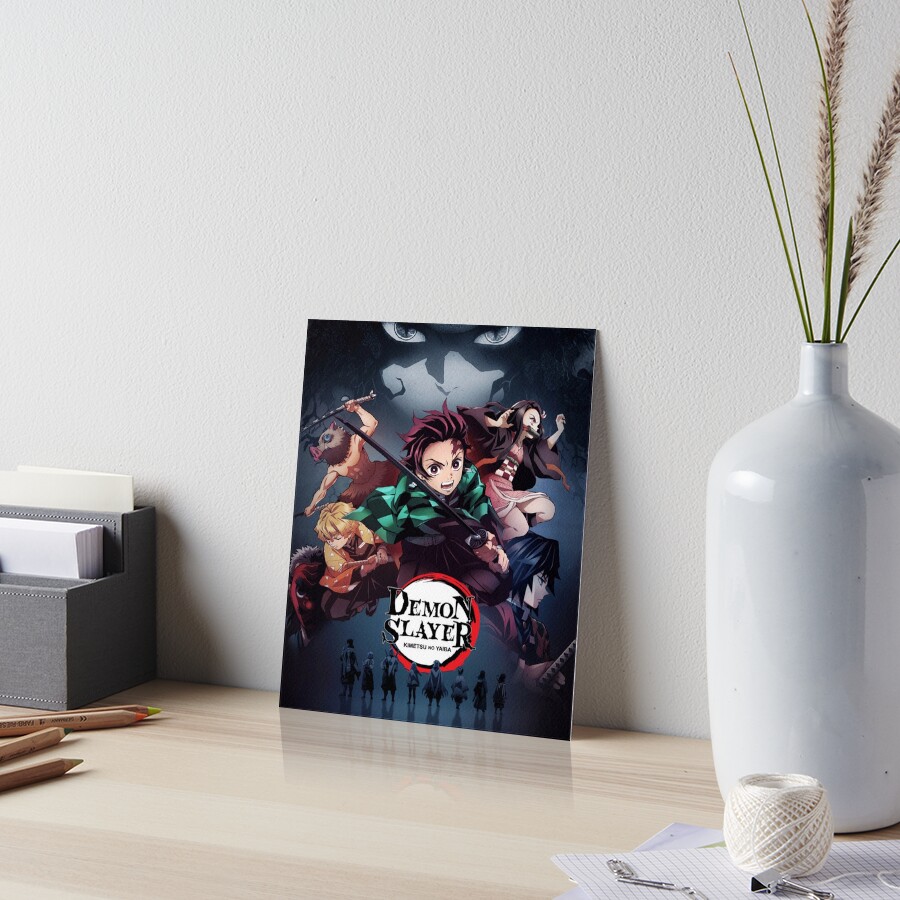 "demon slayer" Poster for Sale by Rix-7 | Redbubble