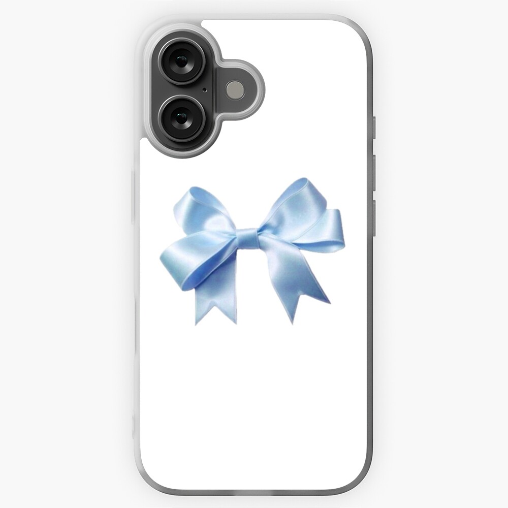 "blue bow" Sticker for Sale by audreycore | Redbubble