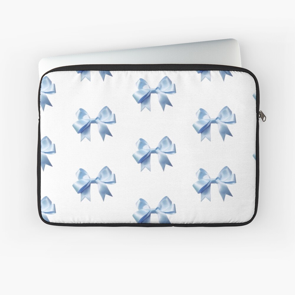 "blue bow" Sticker for Sale by audreycore | Redbubble