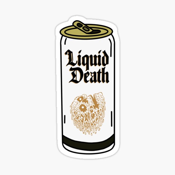 "Liquid Death Can | Mountain Water Murder Your Thirst | Canned Beverage ...