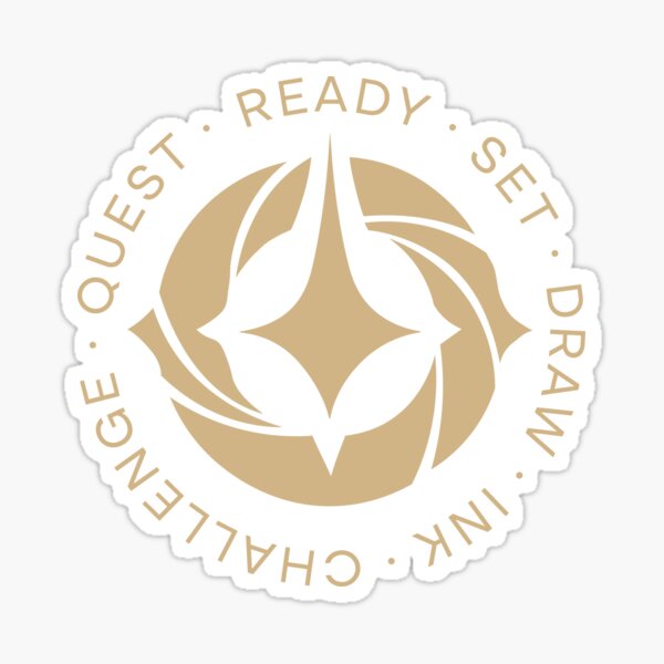 "Lorcana Logo" Sticker for Sale by Emsochay | Redbubble