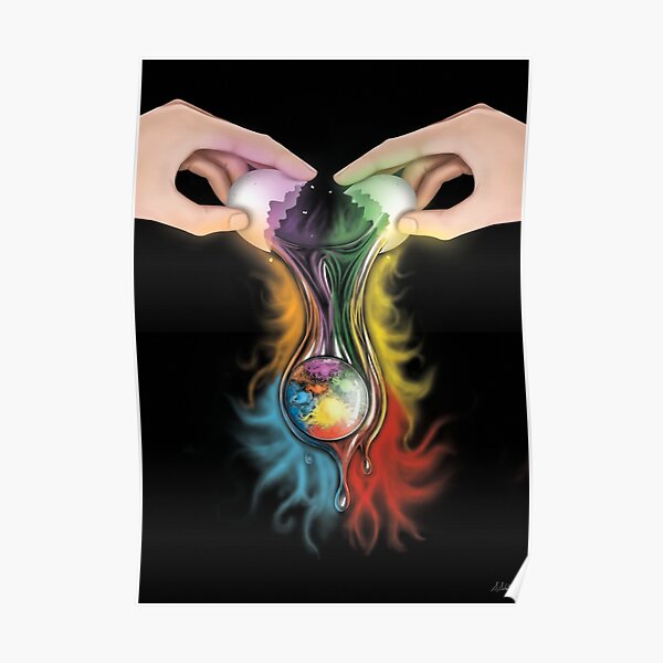 "The Big Scramble" Poster by schellings | Redbubble