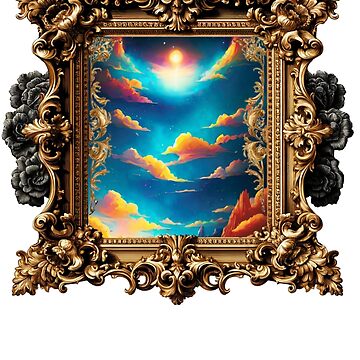 "Dreamy Frame" Sticker for Sale by SingMuse | Redbubble