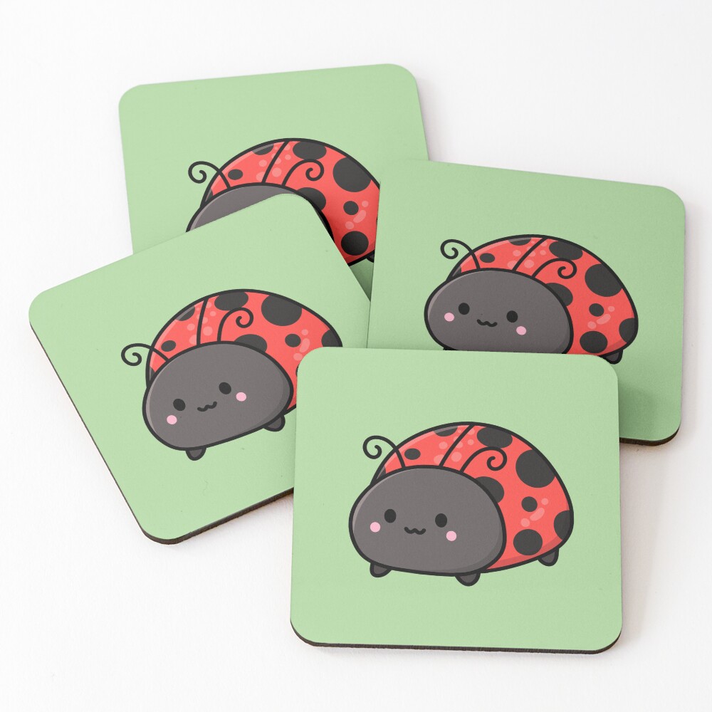 "Cute Ladybug Cartoon" Sticker for Sale by MoasisArt | Redbubble