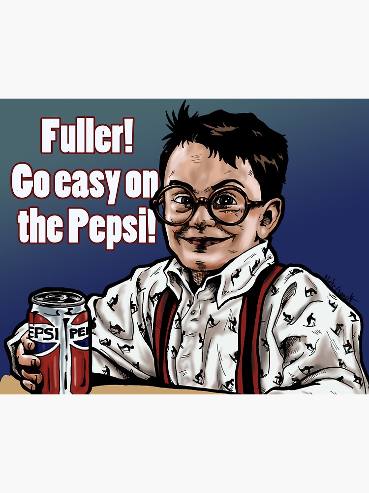 "Fuller!" Sticker for Sale by nfg801 | Redbubble