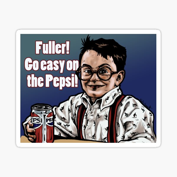 "Fuller!" Sticker for Sale by nfg801 | Redbubble